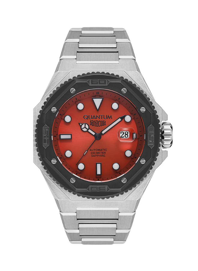 Buy QUANTUM Men's Silver dial Automatic watch - BAR1090.300