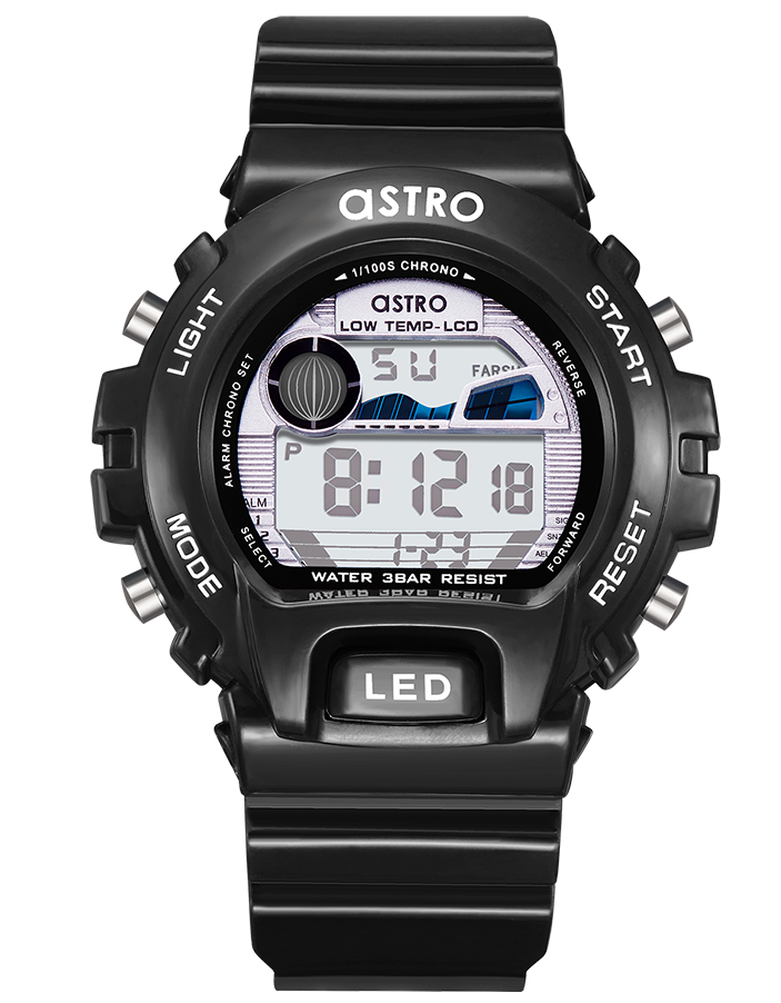 Buy Astro Kids's Black White Dial Digital Watch - A22915-PPBB