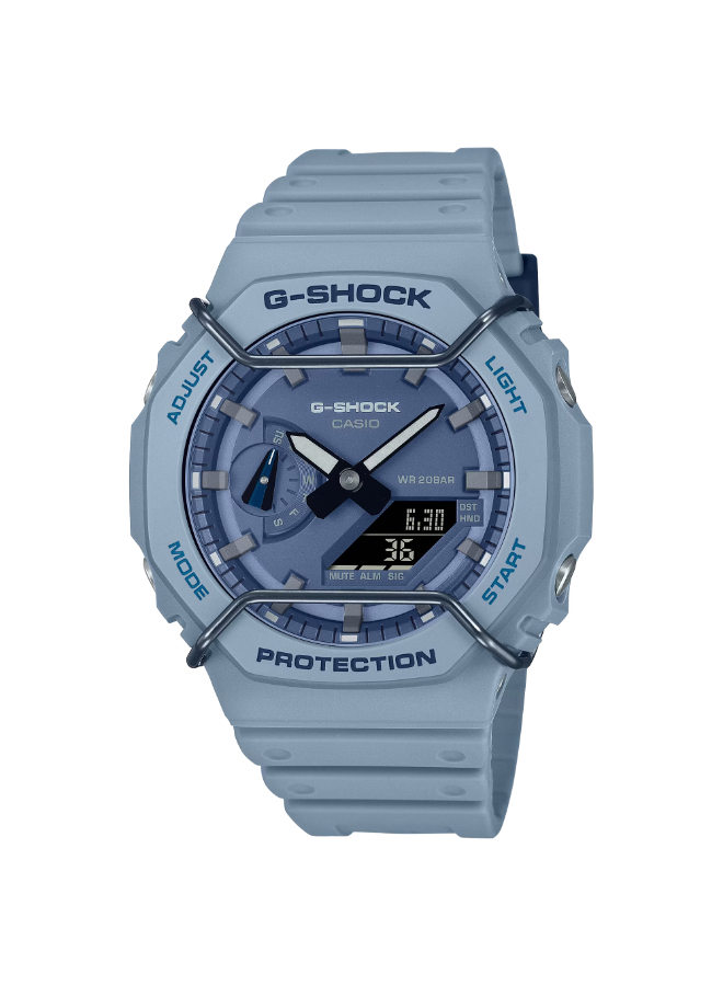 Buy G-shock Watch Qatar,Men's Analog-Digital Blue Dial Watch - GA ...