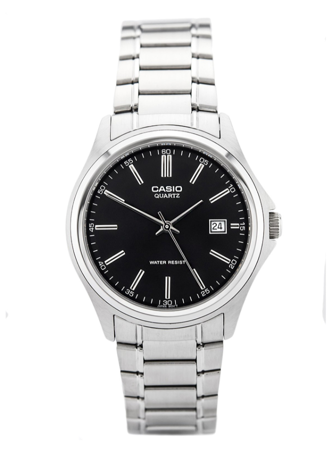 Buy Casio Watch kuwait, Men's Analog Black Dial Watch - MTP-1183A-1A ...