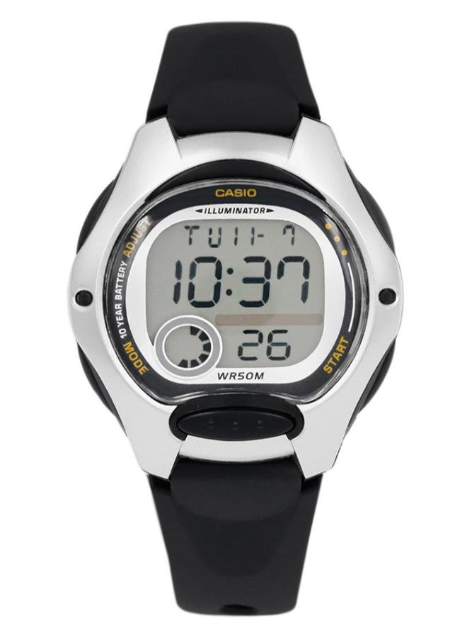 Buy Casio Watch Qatar, Women's Digital Grey Dial Watch - LW-200-1A ...
